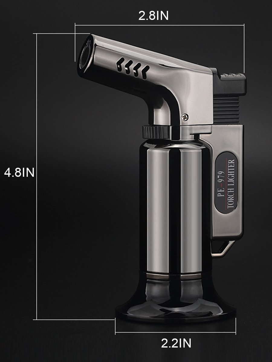Triple Jet Flame Torch Lighter – Windproof Butane Refillable