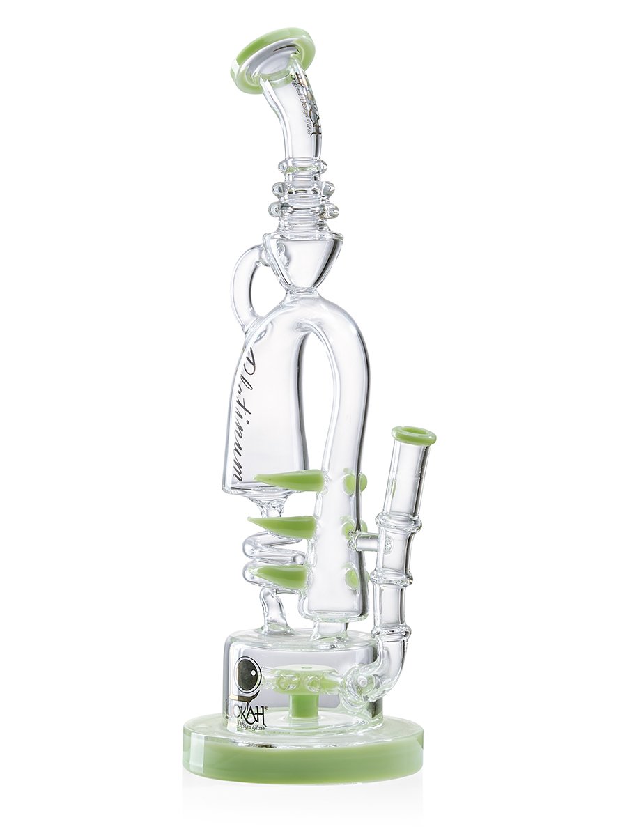Lookah Bong 15" Sprinkler Perc Accordion Recycler Water Pipe | LOOKAH