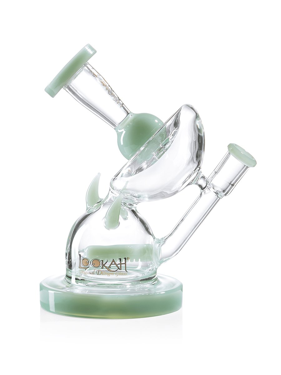 Lookah Bong 7" Mini Unique Recycler Water Pipe | LOOKAH
