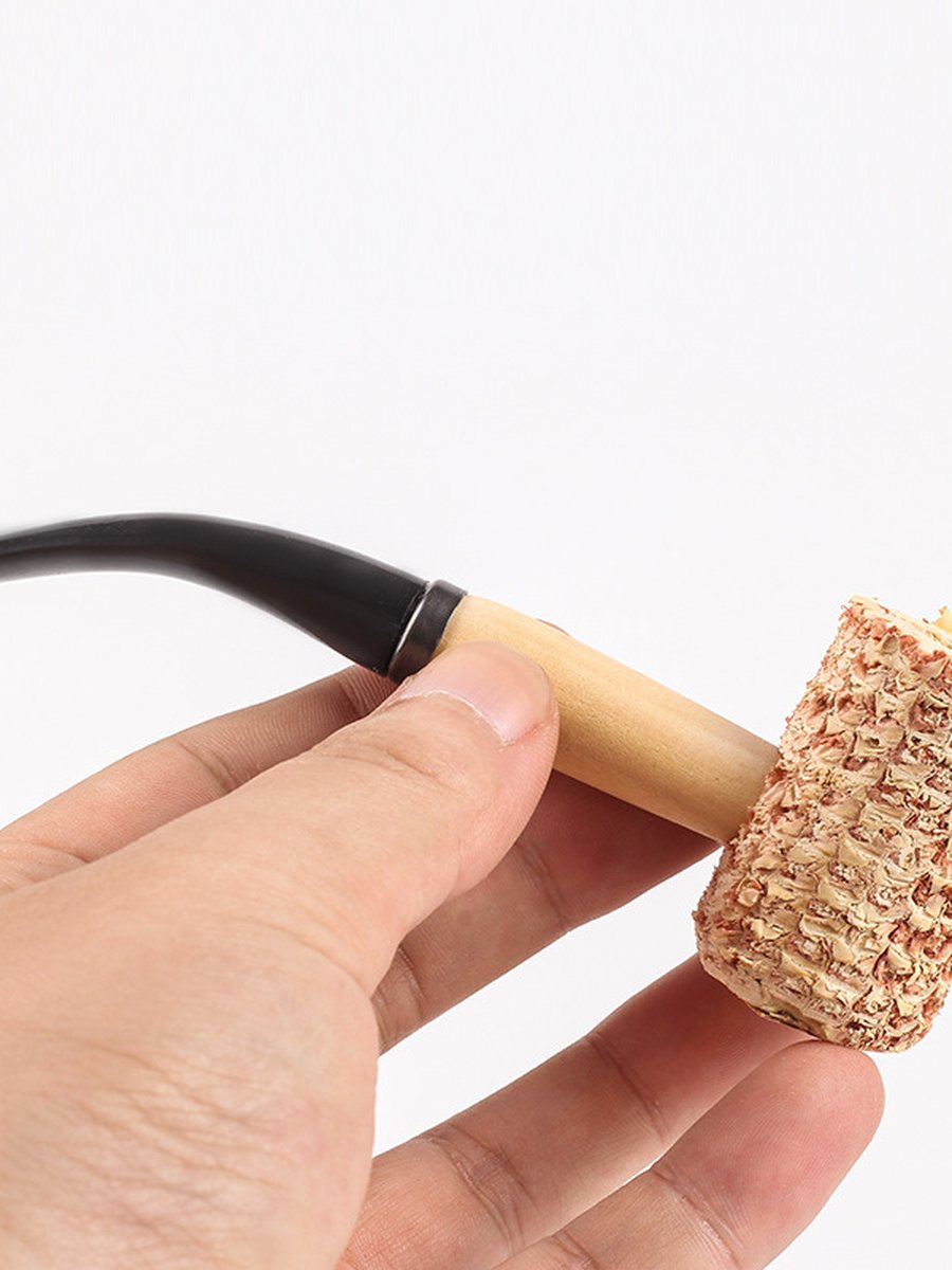 Corn Cob Tobacco Pipes 2PCS For Sale