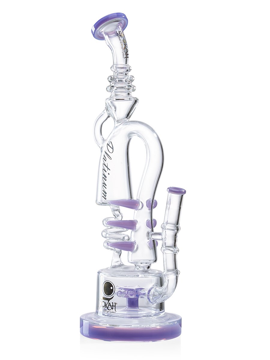 Lookah Bong 15" Sprinkler Perc Accordion Recycler Water Pipe | LOOKAH