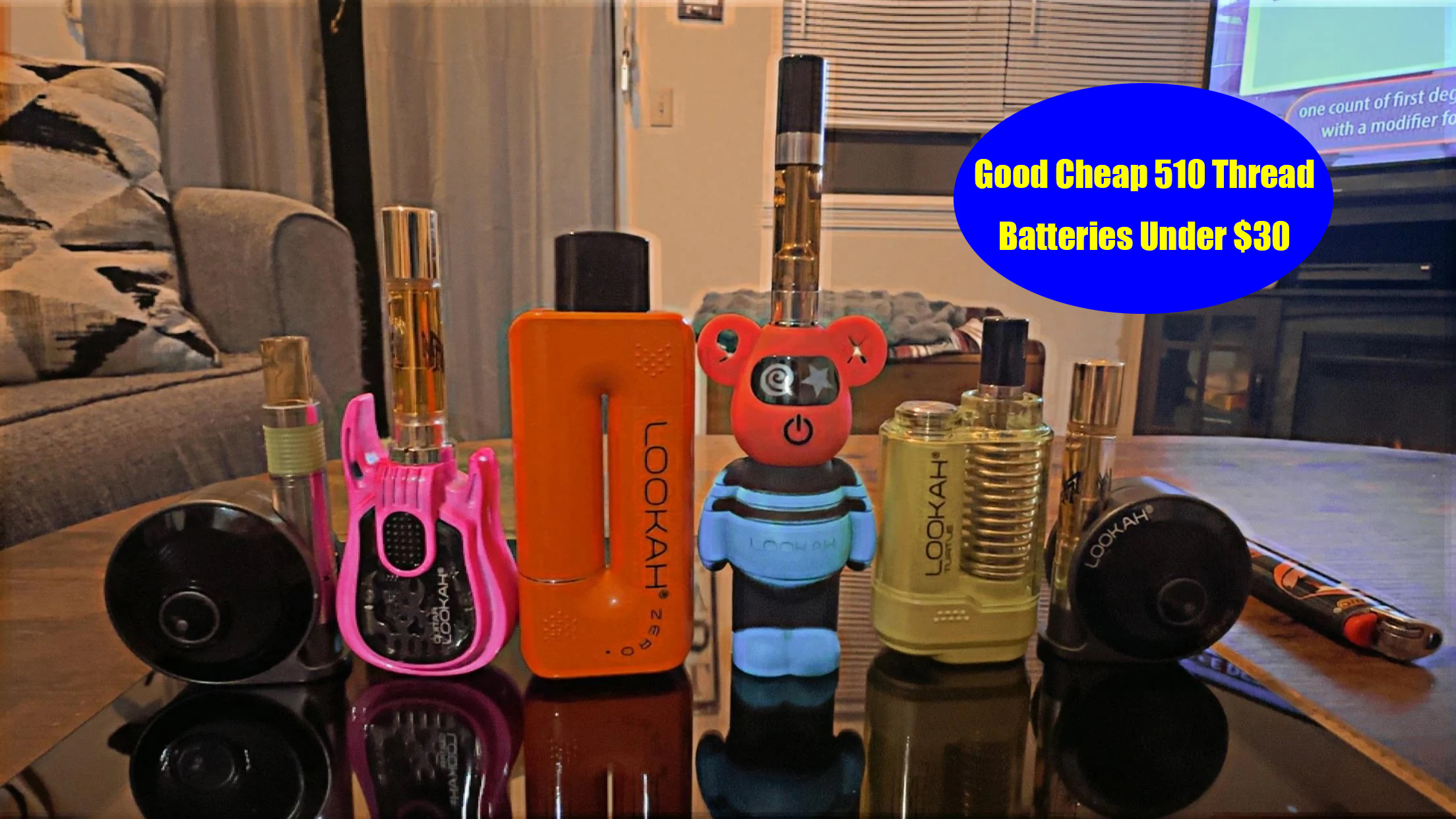 Good Cheap and Cool 510 Thread Dab Pen Batteries Under $30