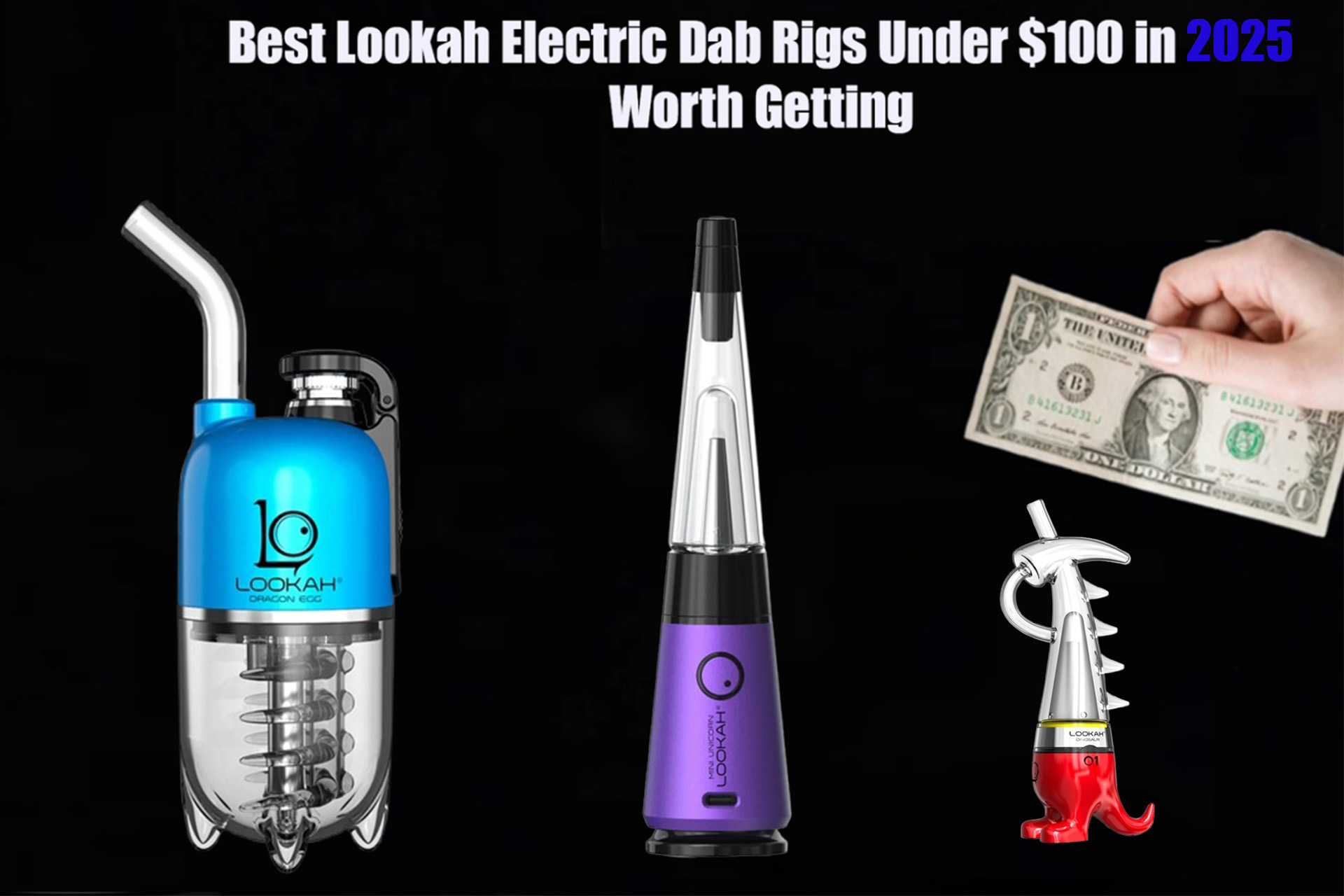 Best Lookah Electric Dab Rigs Under $100 in 2025 Worth Getting |LOOKAH