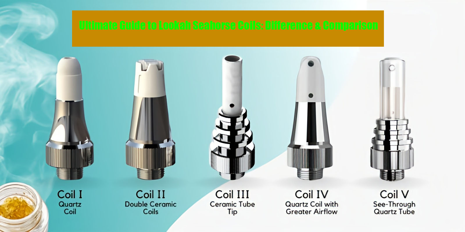 Ultimate Guide to Lookah Seahorse Coils & Tips