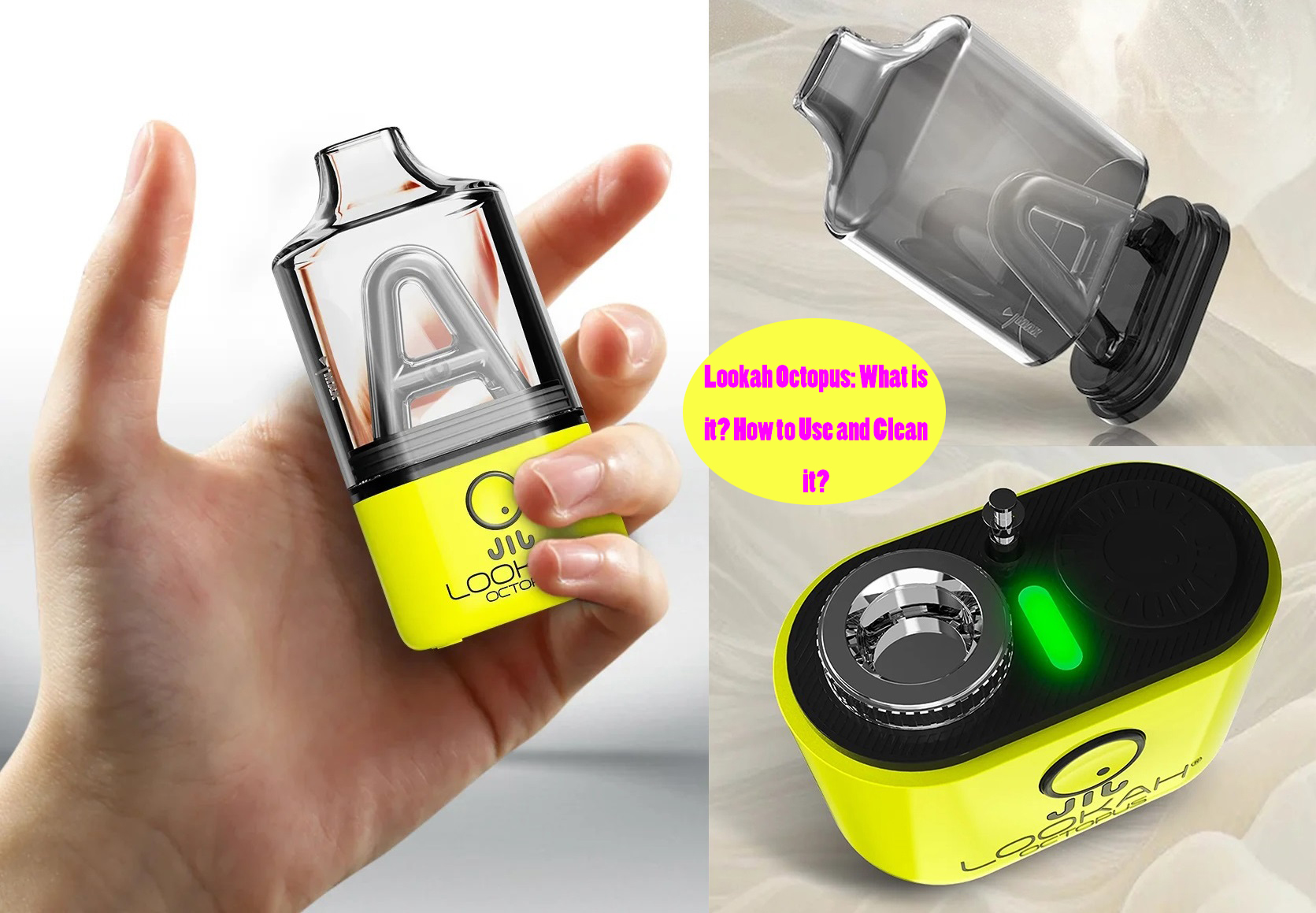 Lookah octopus: what is it? how to use and clean it? Buy Now Online ...