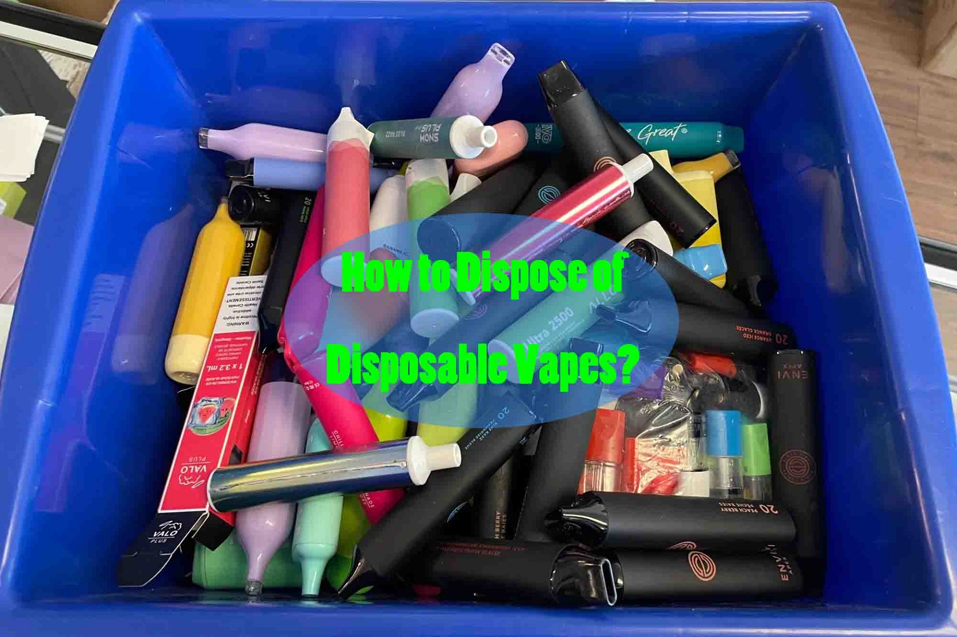 How to Dispose of Disposable Vapes