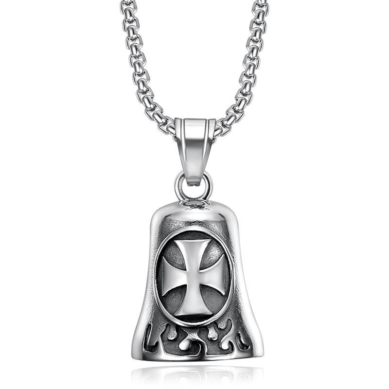 Pattee Cross Bell Pendant | LOOKAH