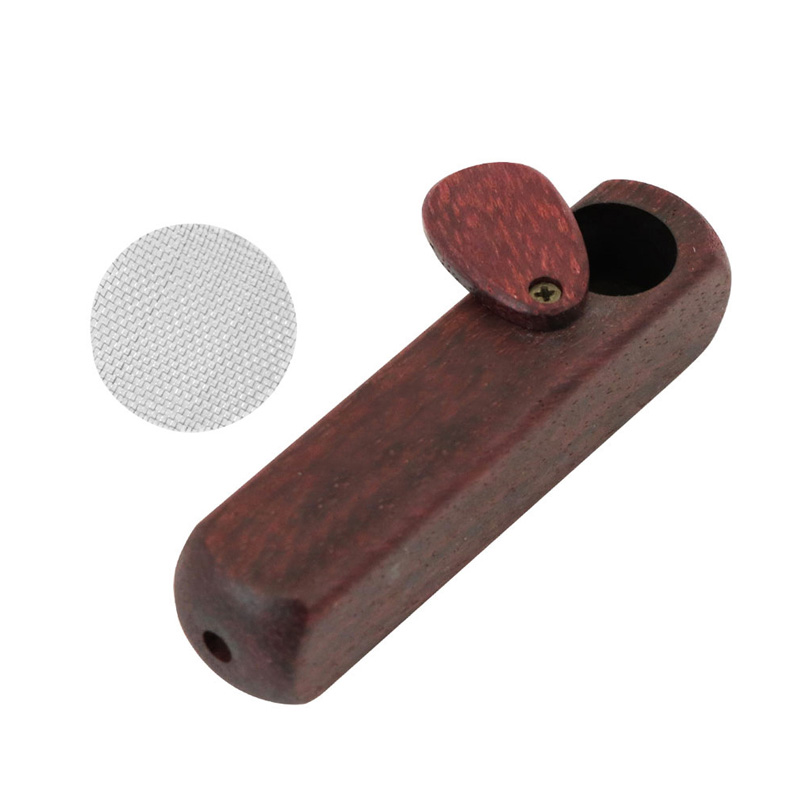 Wooden Smoke Pipe With Cover | LOOKAH