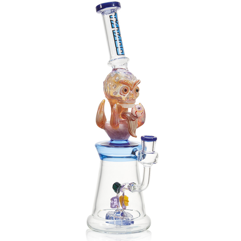 14" Cool Pretty Stylish Crazy Design Bong | Bent Neck | LOOKAH