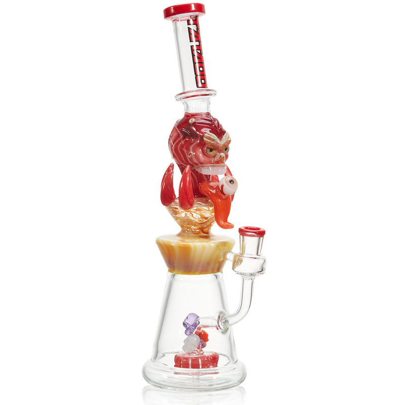 14" Cool Pretty Stylish Crazy Design Bong | Bent Neck | LOOKAH