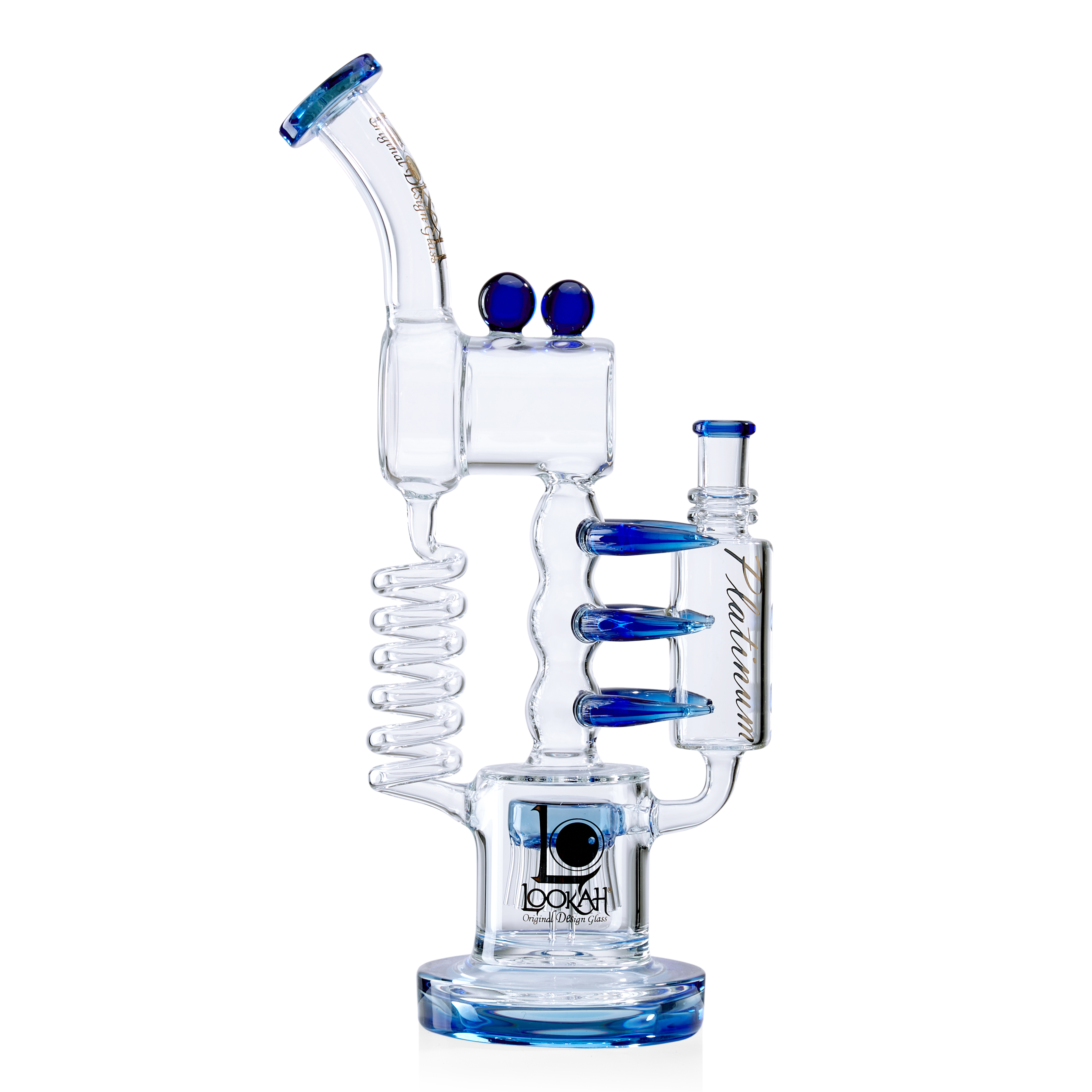 Recycler Glass Spiderman Shank Bong For Sale | LOOKAH