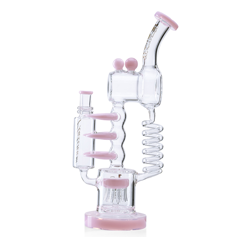Recycler Glass Spiderman Shank Bong For Sale | LOOKAH
