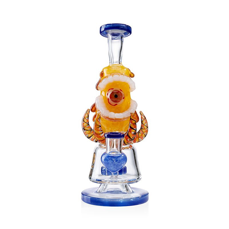 10“ Trippy Handmade Themed Cyclopia Bong | LOOKAH