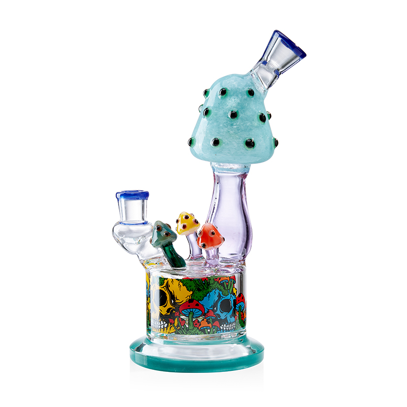 10" Mini Cute Mushroom Dab Rig | LOOKAH