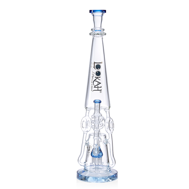 Recycler Glass Double Chamber Bong | LOOKAH