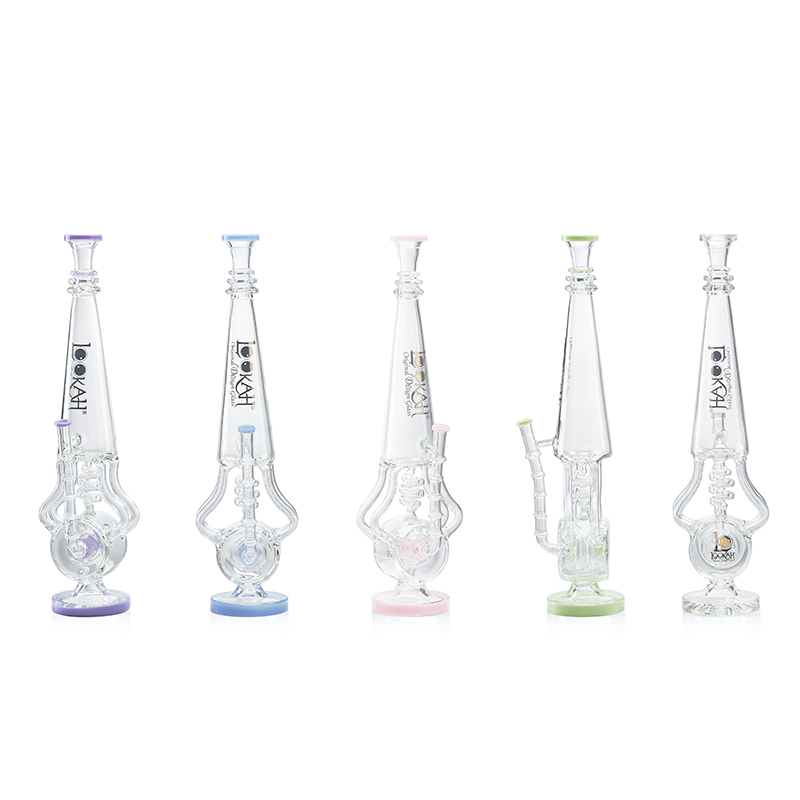 21" Recycler Dual-chamber Bong | LOOKAH