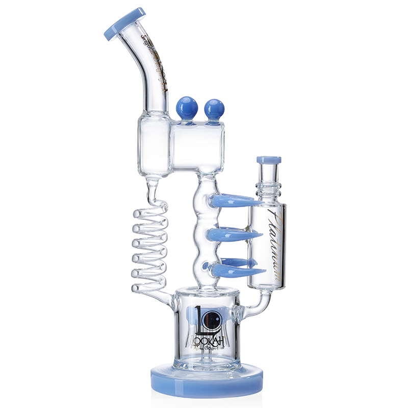 Recycler Glass Spiderman Shank Bong For Sale | LOOKAH