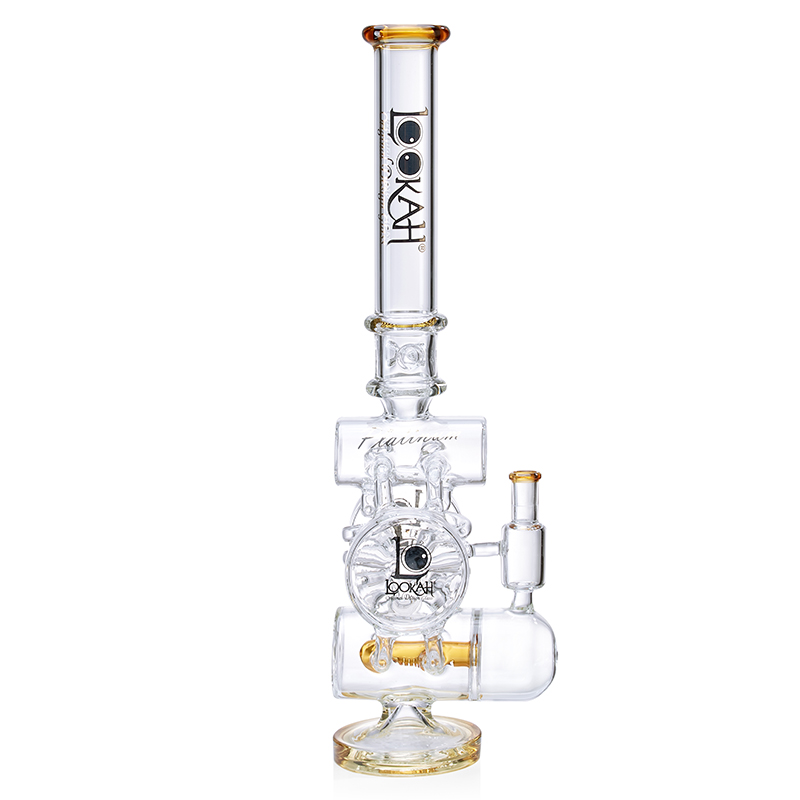 Glass Recycler Ice Bong | LOOKAH