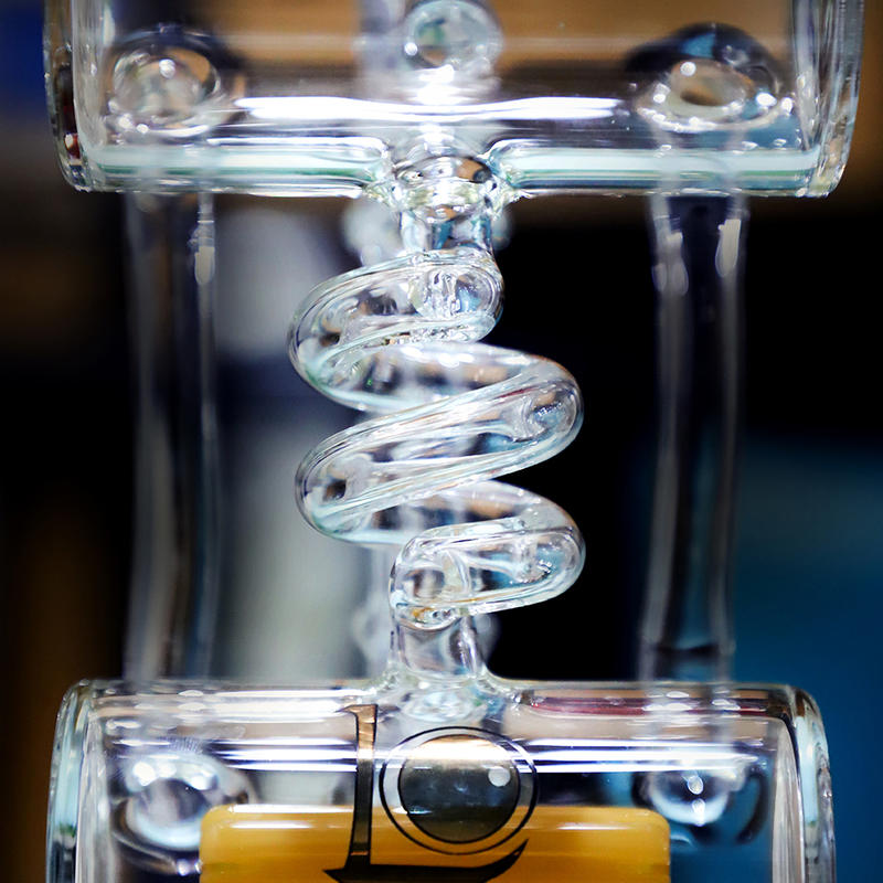 Recycler Dual Chamber Helix Bong | LOOKAH