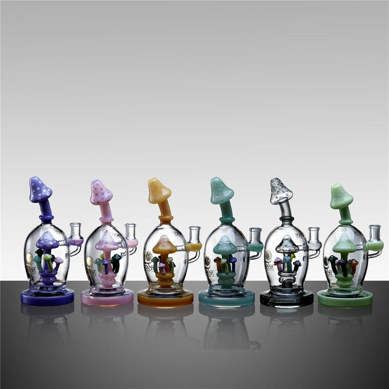 Cute Mushroom Glass Bong For Sale | LOOKAH