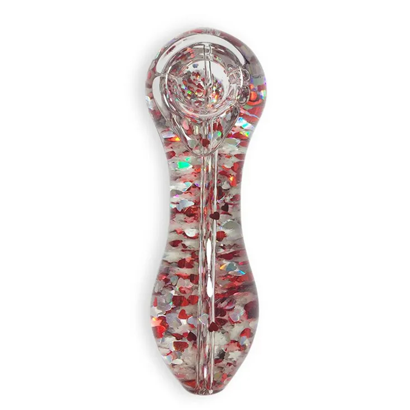 Crystal Glitter Glass Pipe For Sale