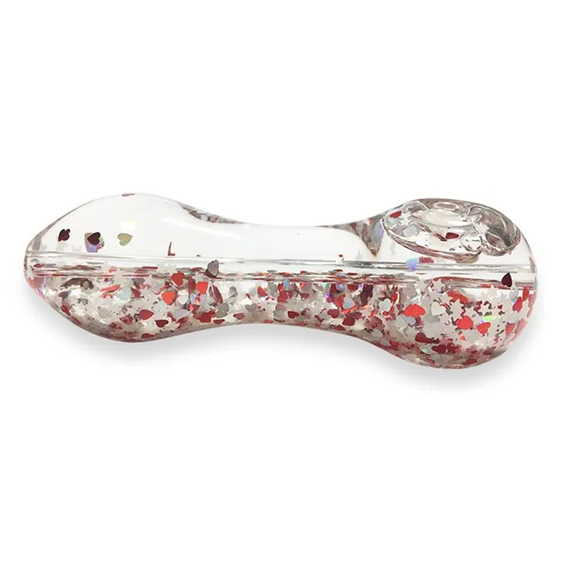 Crystal Glitter Glass Pipe For Sale