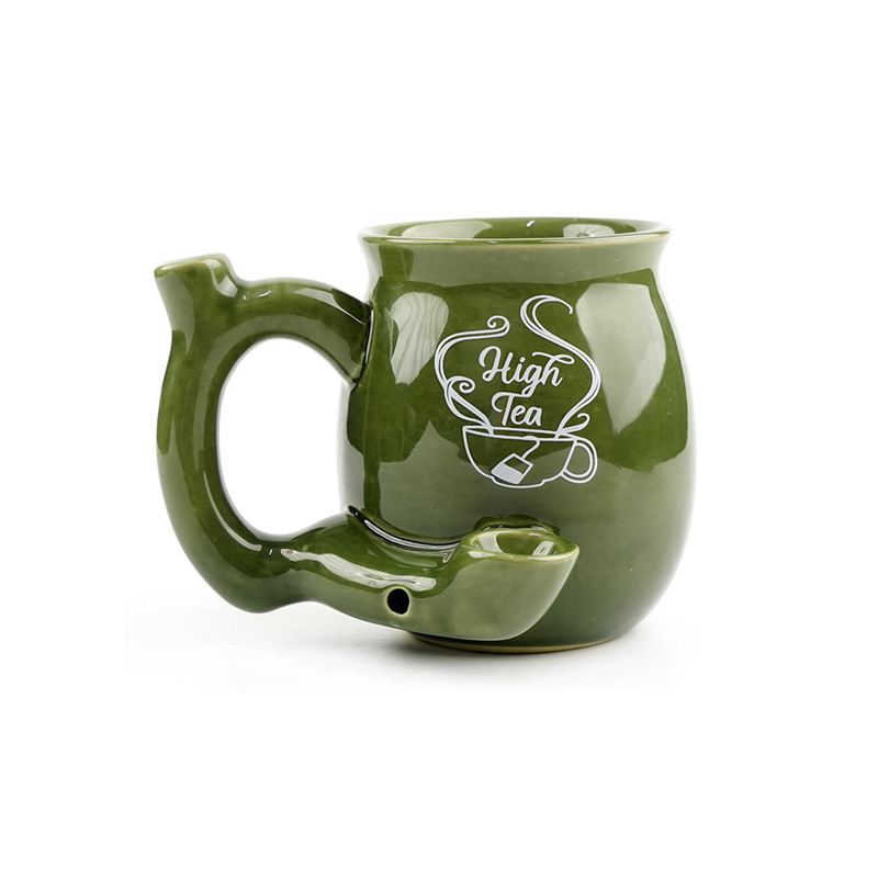 Ceramic Smoking Pipe Mug Coffee Cup For Sale