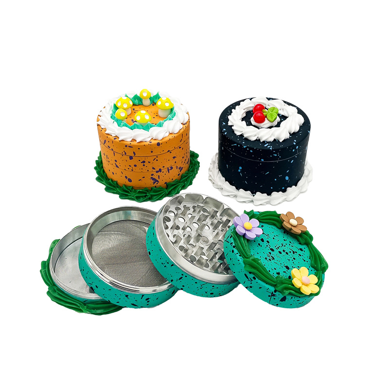 Cute Four Layer Cake Herb Grinder