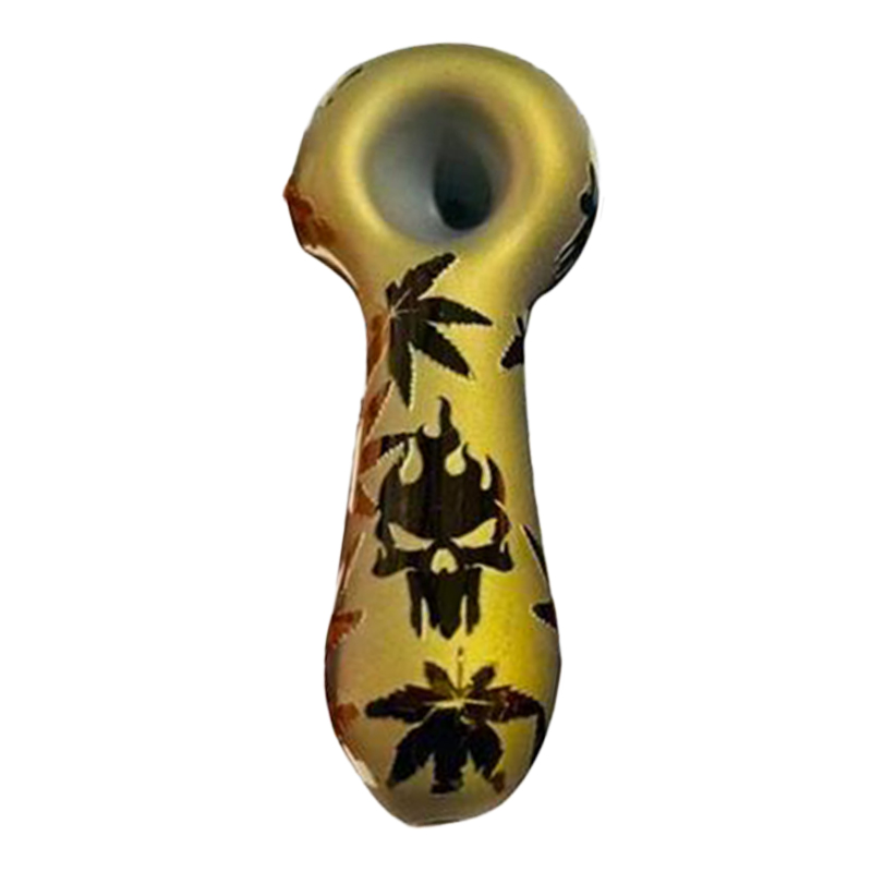 Electroplated Creative Glass Pipe Model C