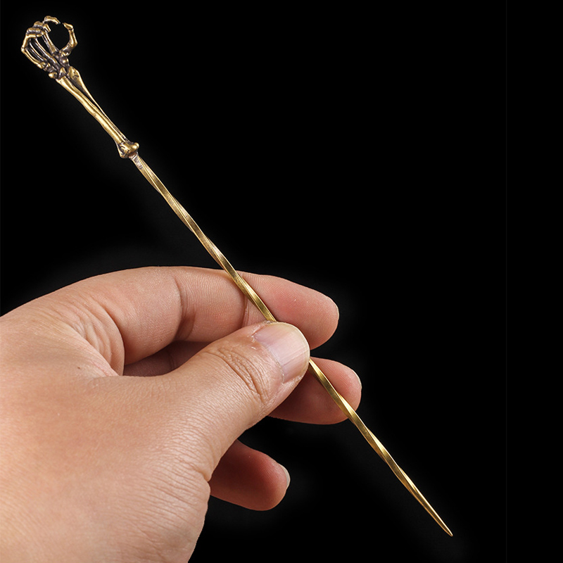 Multifunctional Brass Cigar Pin Cigarette Holder