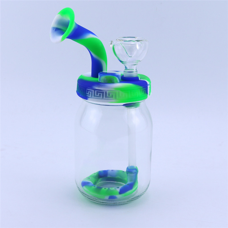 Wide Mouth Bottle Silicone Bong For Sale