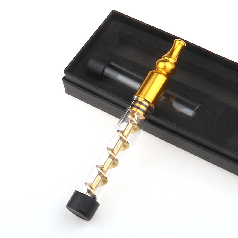Portable Stylish Spiral Glass Blunt For Sale