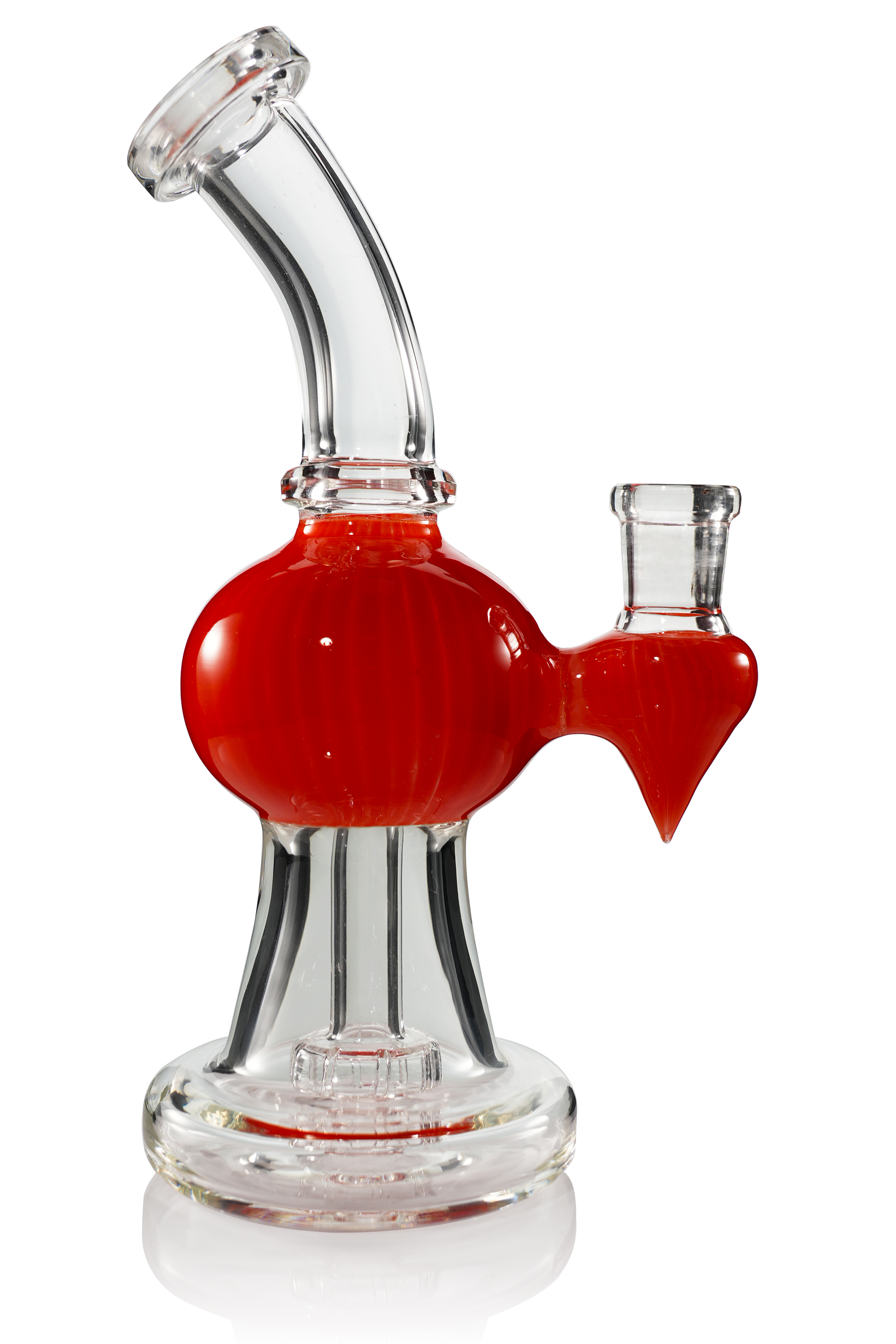 Mini Red Lantern Glass Bong For Sale | LOOKAH
