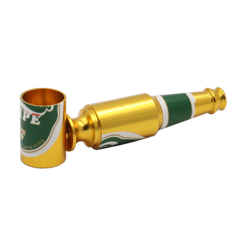Metal Beer Bottle Pipe For Sale