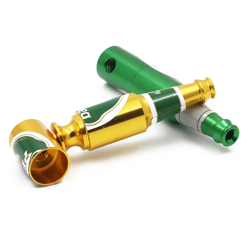 Metal Beer Bottle Pipe For Sale