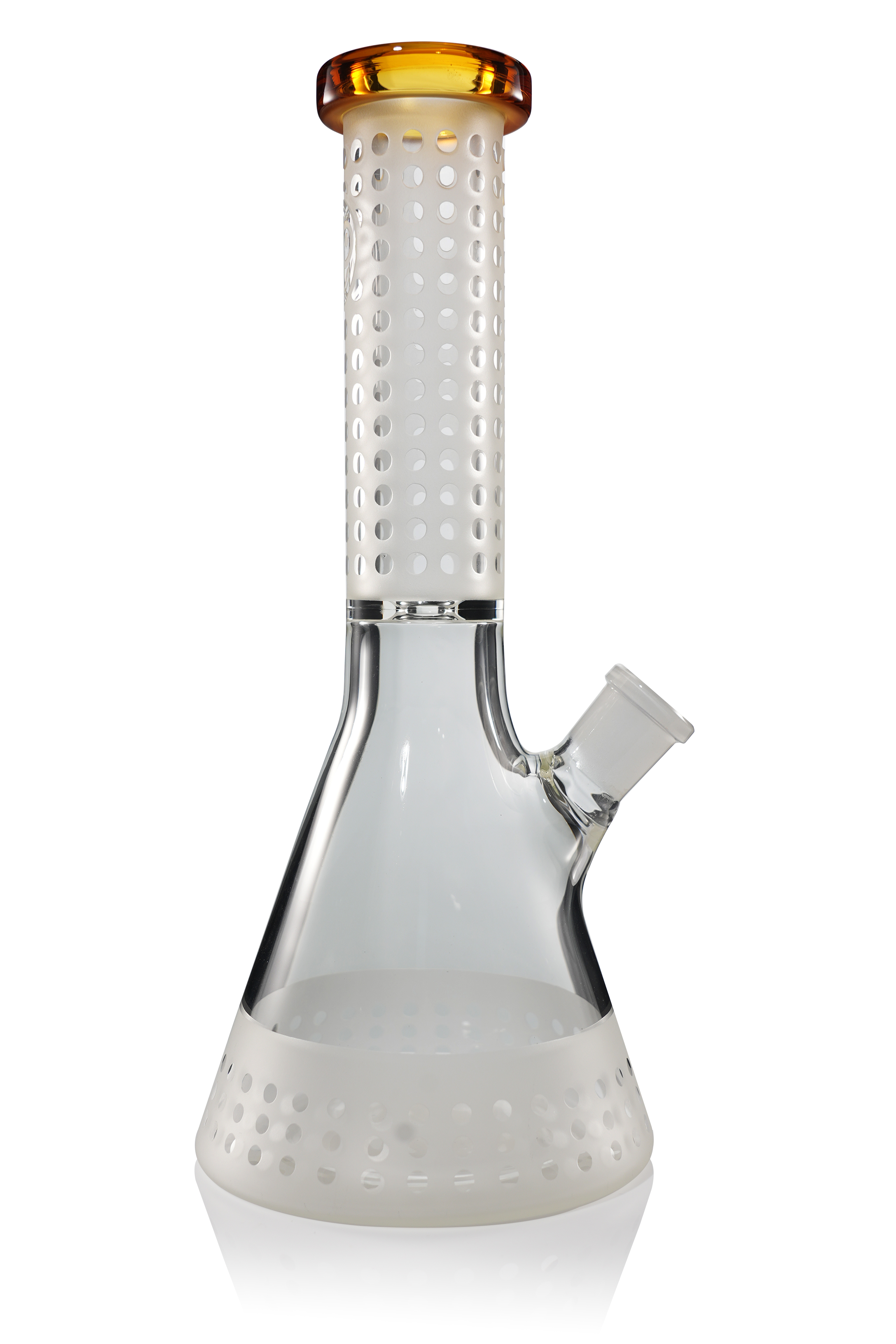 Reticular Tattoo Glass Beaker Ice Glass Bong For Sale | LOOKAH