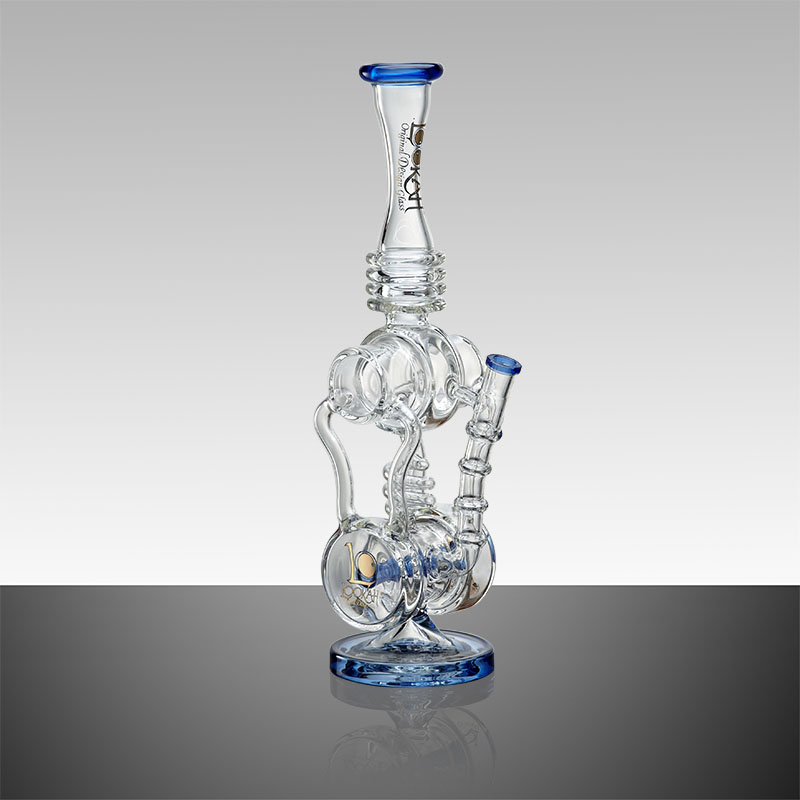 Cool Recycler Tsunami Glass Bong | LOOKAH