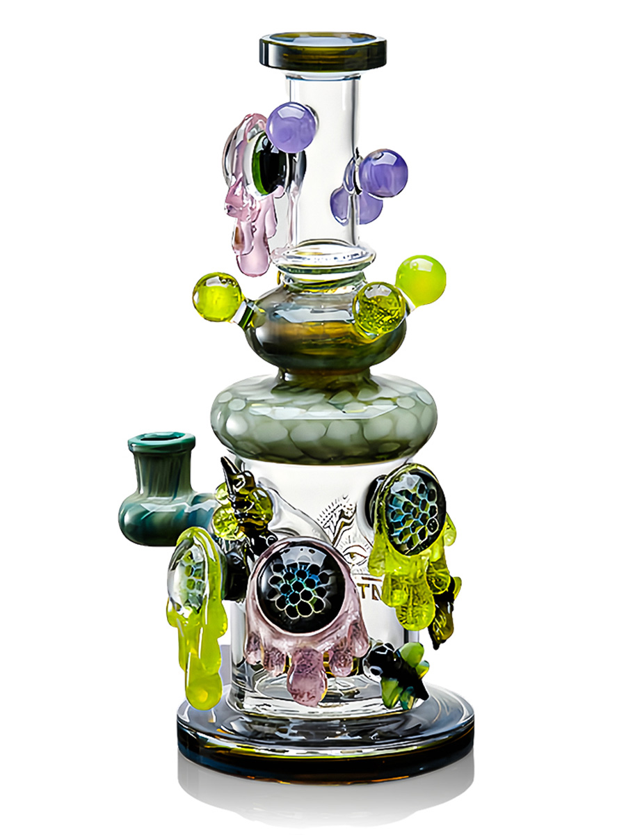 9.5 " Funny Intricate Bee Mug Bong | LOOKAH