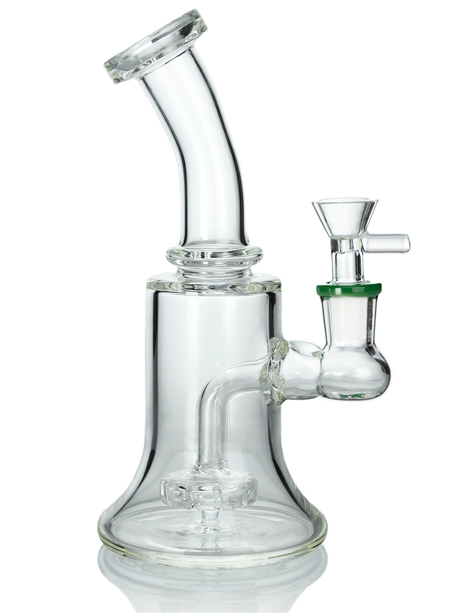 Mini Clear Glass Dab Rig | LOOKAH