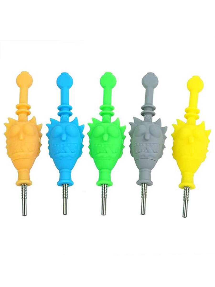 10mm Cool Rick Silicone Nectar Collector For Sale