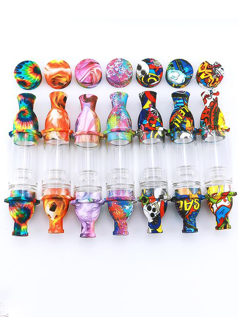 Lighthouse Pot Printed Silicone Nectar Collector Kit For Sale