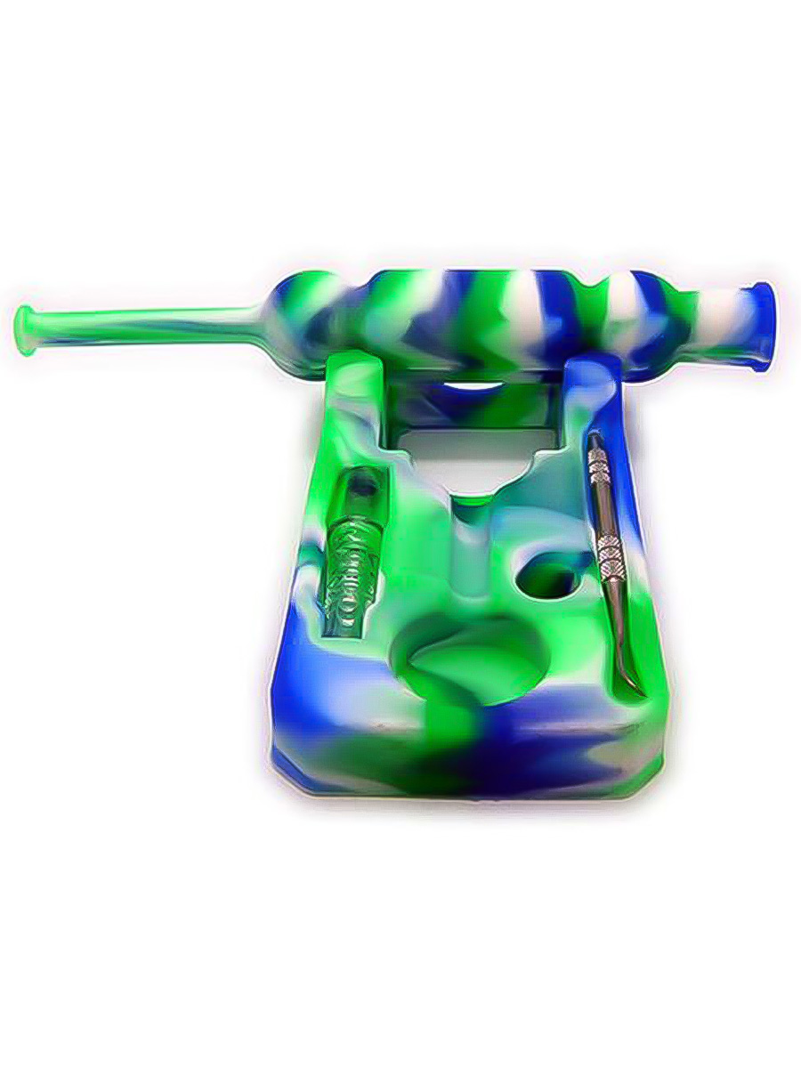 Silicone Nectar Collector Kit with Glass Tip – $35.99