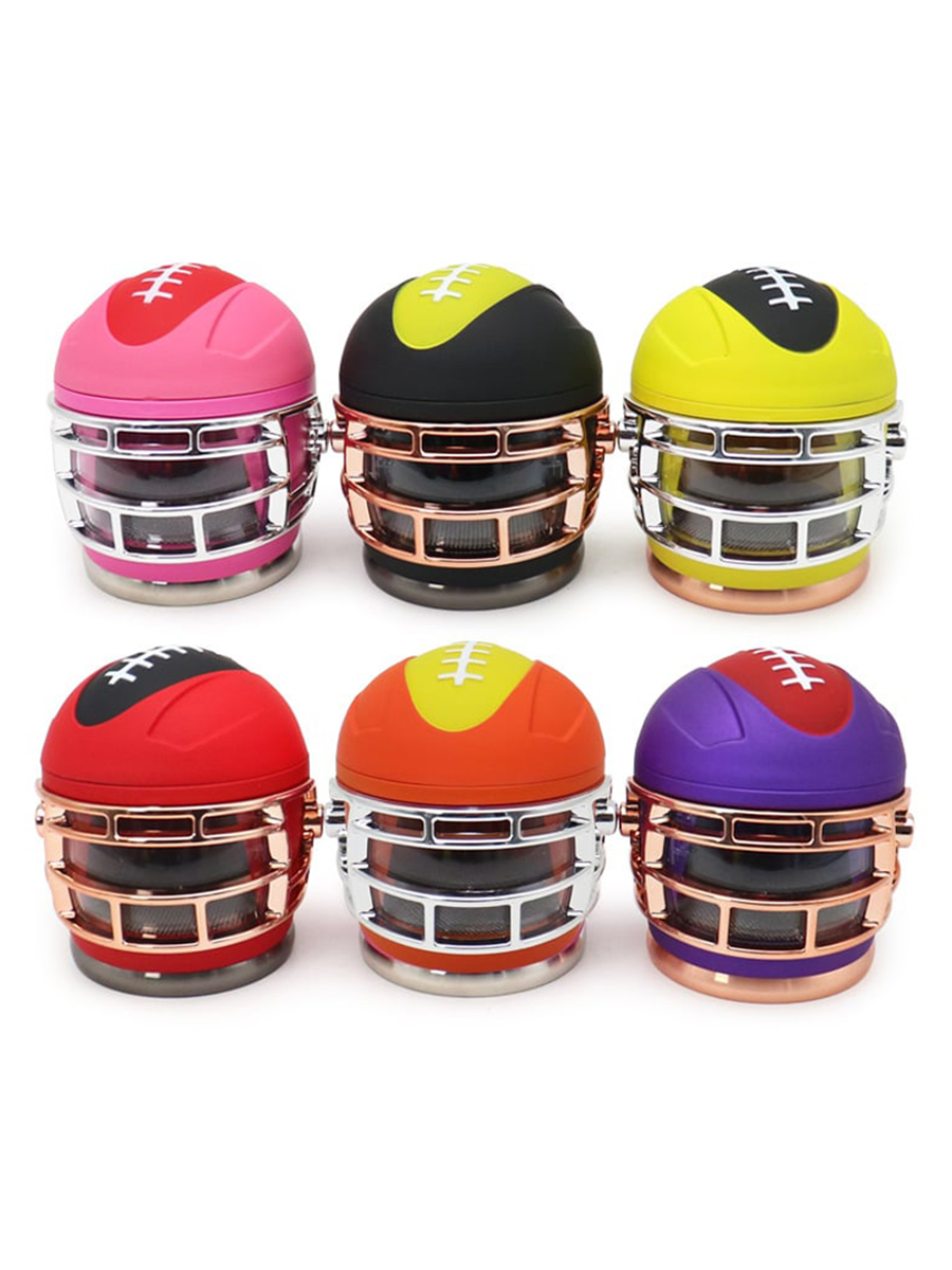 Sleek Helmet Grinder - Stylish and Functional