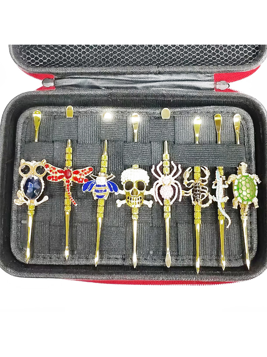 8PCS Animal Collection Dab Spoons For Sale