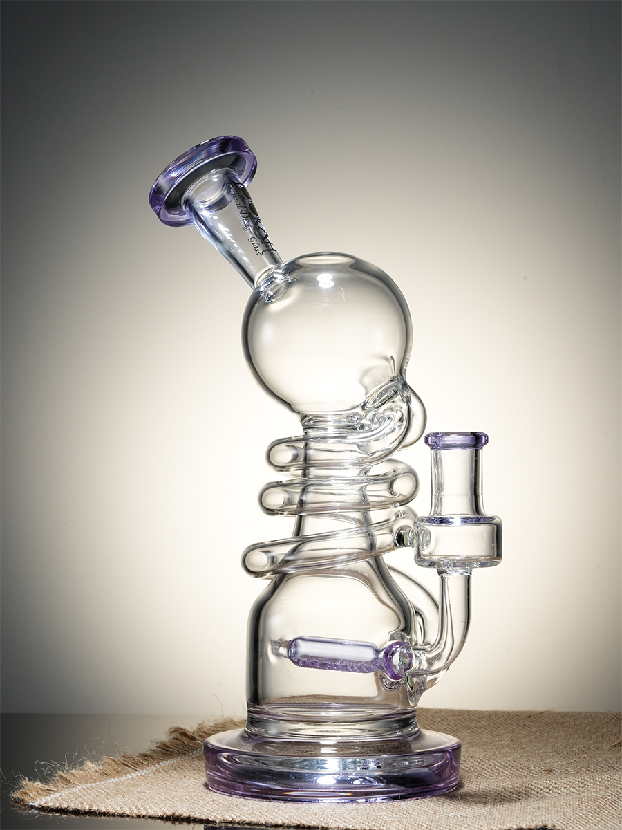 10" Recycler Inline Perc Bong $97.34 | Lookah
