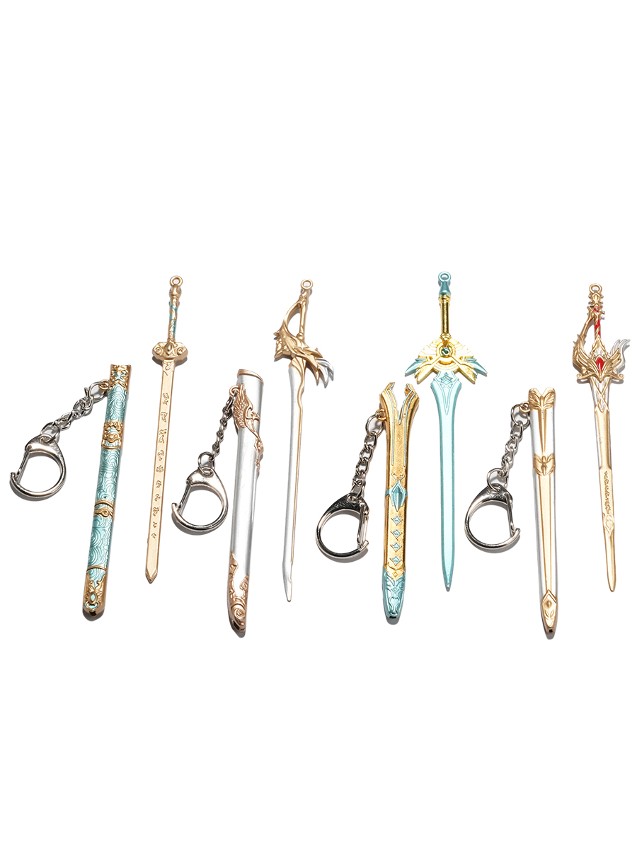 4PCS Ultimate Zelda Sword Keychain Dab Tool Set for Sale - $29.99