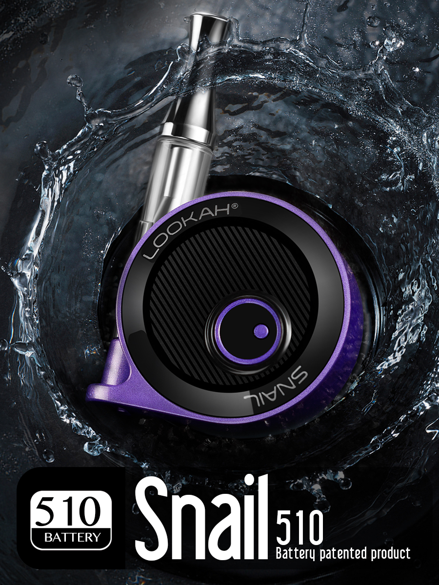 LOOKAH Snail 2.0 | 350 mAh 510 Vape Cart Battery