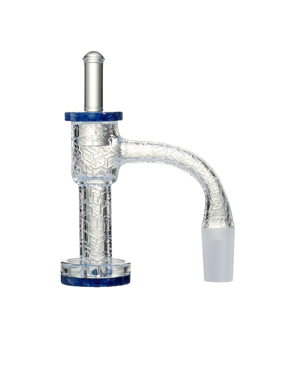 14mm Treasure Blue Terp Slurper Quartz Banger with Carb Cap – $29.99