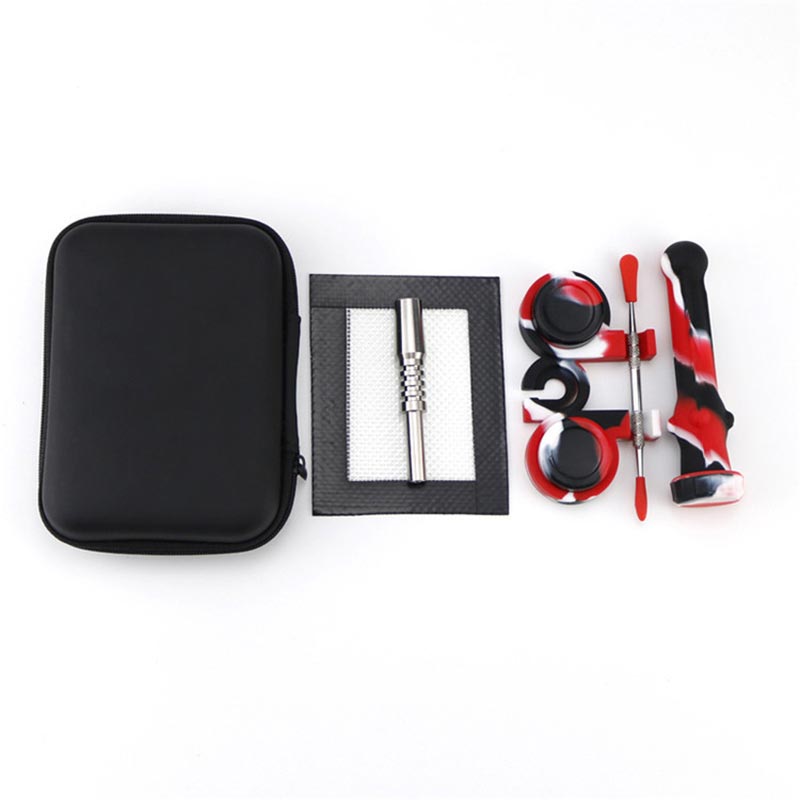 Mini Camouflage Silicone Nectar Collector Kit For Sale