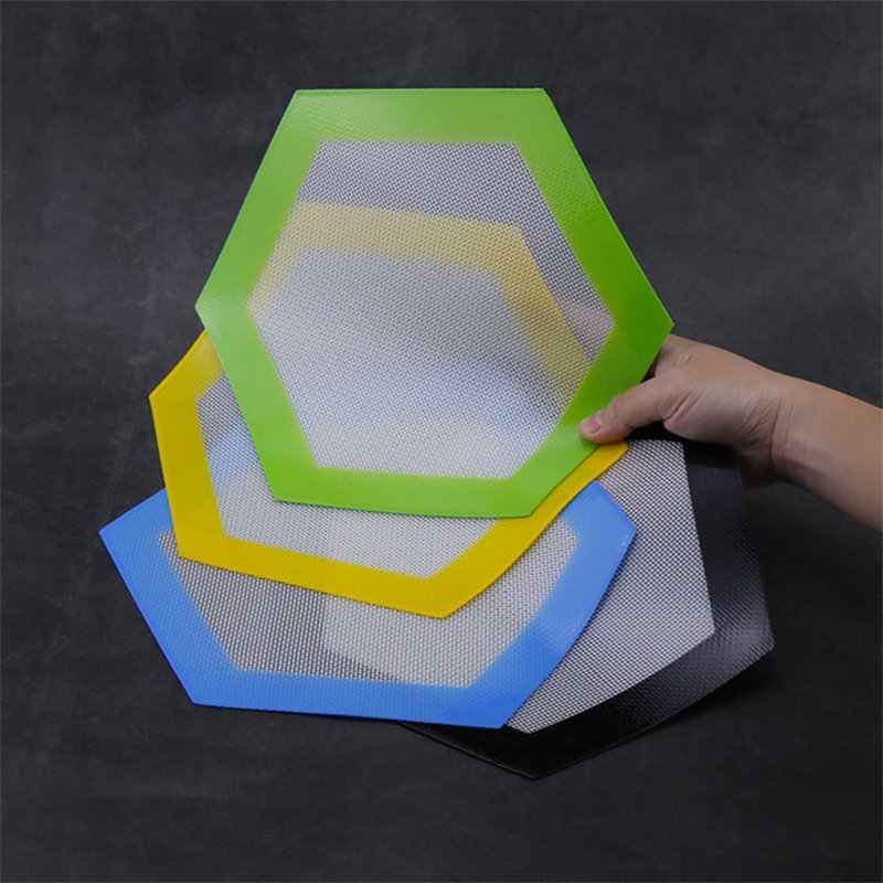 Hexagon Silicone Dab Mat | Lookah